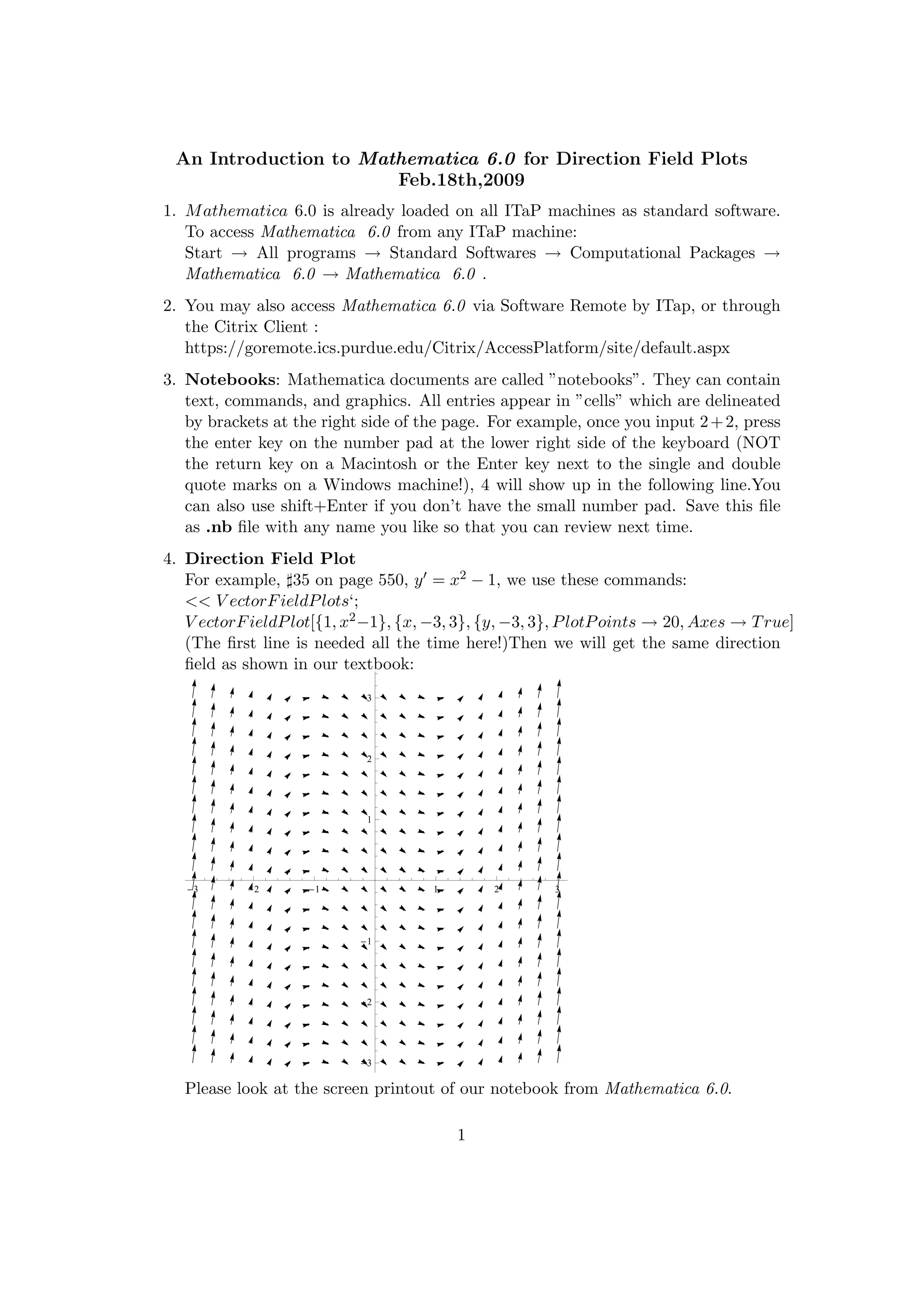 Mathematica6 | PDF