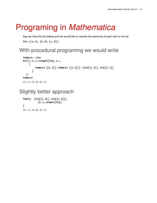 Mathematica for Physicits | PDF