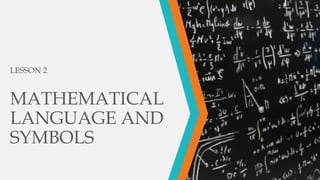 MATHEMATICAL-LANGUAGE.pptx............... | PPTX
