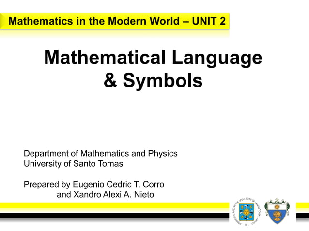 Mathematical language-and-symbols-including-sets | PDF | Programming ...