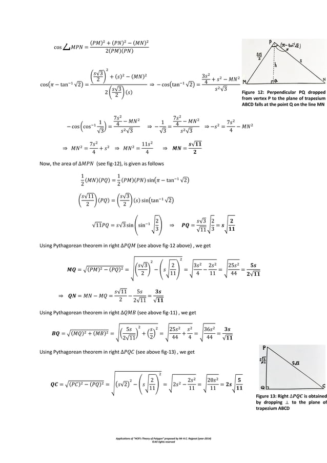 Mathematical analysis of truncated rhombic dodecahedron (HCR's Polyhedron) | PDF | Physics | Science
