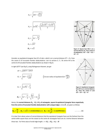 Mathematical analysis of truncated rhombic dodecahedron (HCR's Polyhedron) | PDF