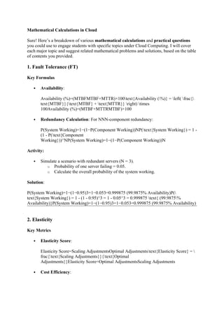 Mathematical Calculations in Cloud.docx