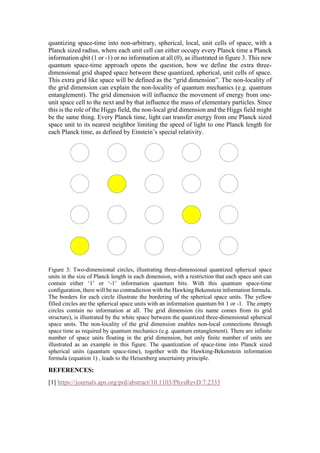 Mathematical derivation of a quantized space-time.pdf | Physics | Science