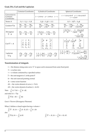 Mathematical formula handbook (1) | PDF