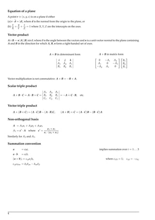 Mathematical formula handbook (1) | PDF
