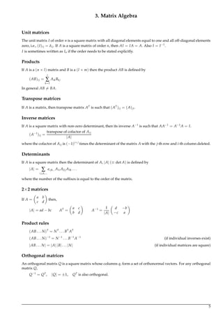 Mathematical formula handbook (1) | PDF