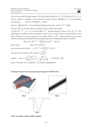Mathematical formulation of inverse scattering and korteweg de vries equation | PDF | Physics ...