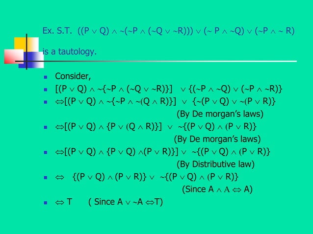 Mathematical foundations of computer science | PPT
