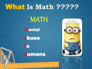 Mathematical funny equation | PPTX | Physics | Science