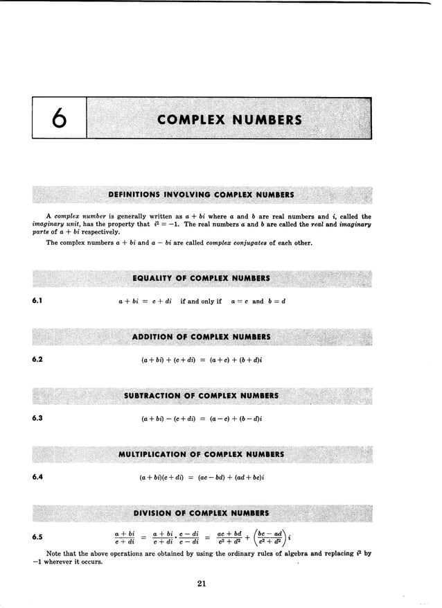 Mathematical handbook of formulas and tables manteshwer | PDF