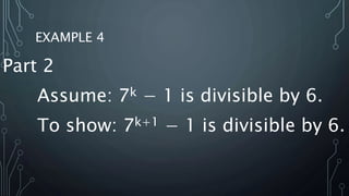 Mathematical induction | PPTX