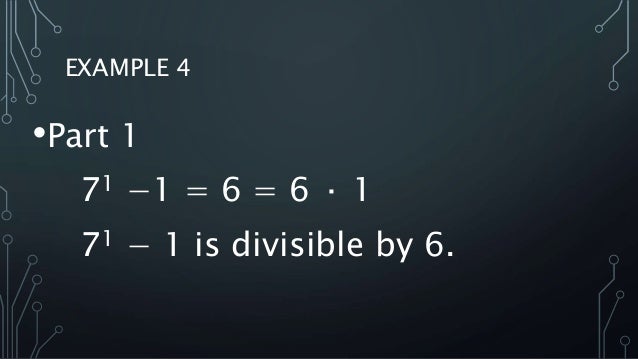 Mathematical induction