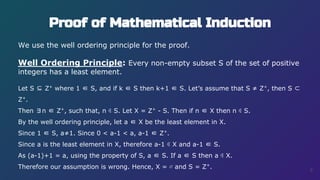 Mathematical induction by Animesh Sarkar | PDF