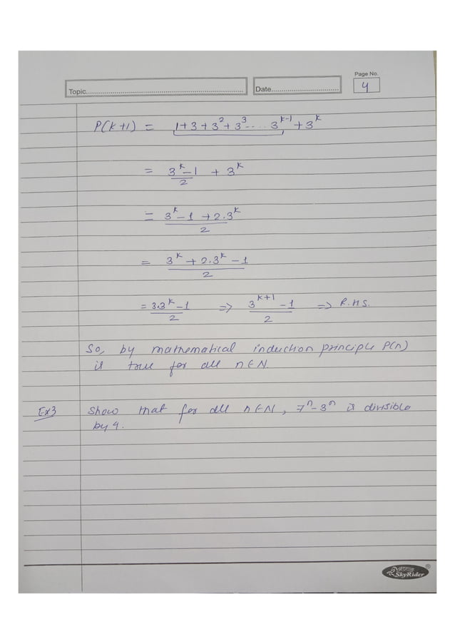Mathematical Induction in Discrete Structure | PDF | Physics | Science