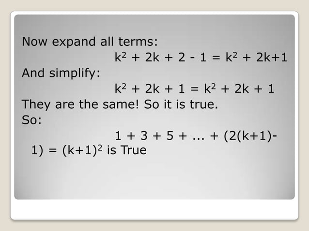 Mathematical Induction | PPTX