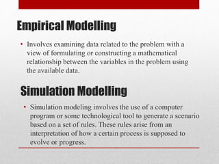 Mathematical Investigation and Modelling | PPTX