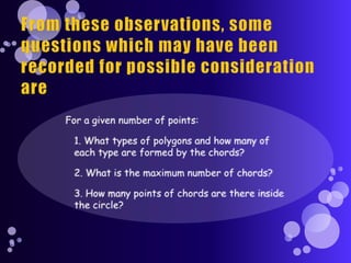 Mathematical investigation | PPTX