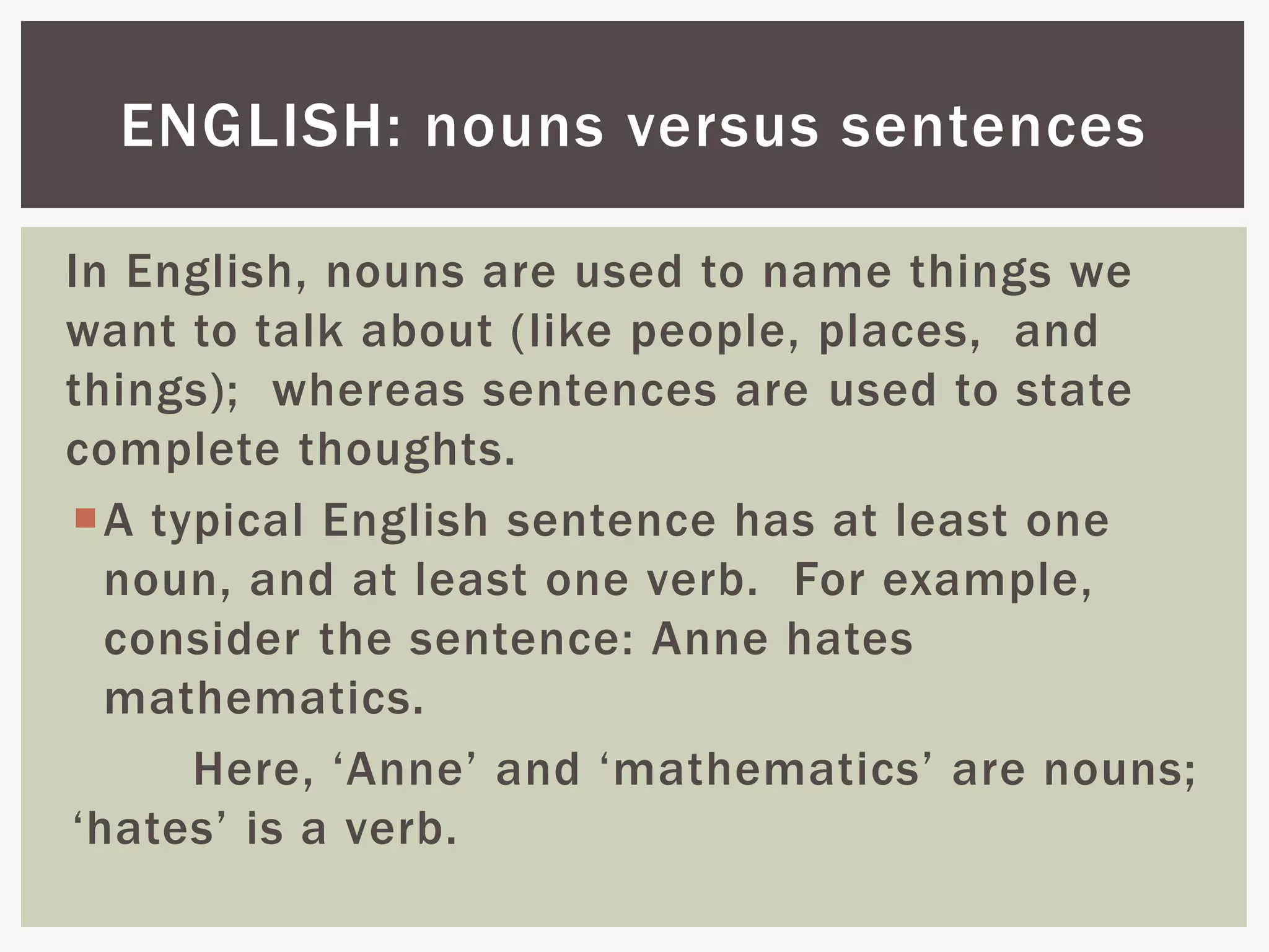 Mathematical language and symbols | PPTX