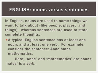 Mathematical language and symbols | PPTX