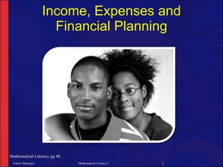 NCV 2 Mathematical Literacy Hands-On Training Module 2 | PPT