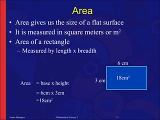 NCV 2 Mathematical Literacy Hands-On Training Module 3 | PPT