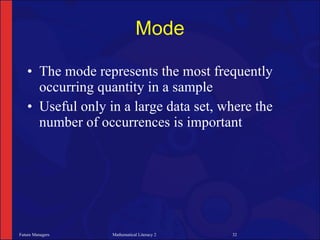 NCV 2 Mathematical Literacy Hands-On Training Module 4 | PPT