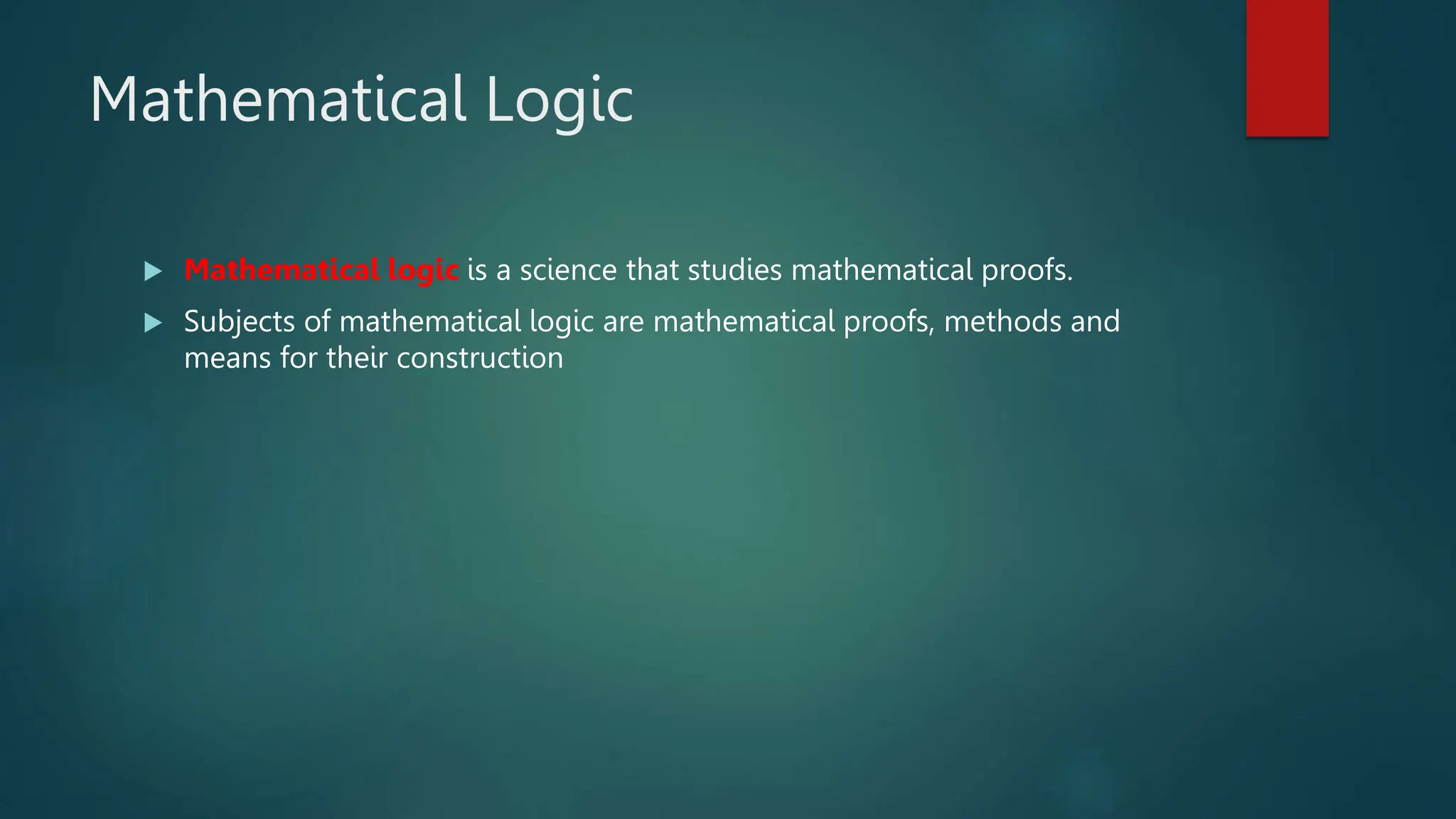 Mathematical Logic.pptx