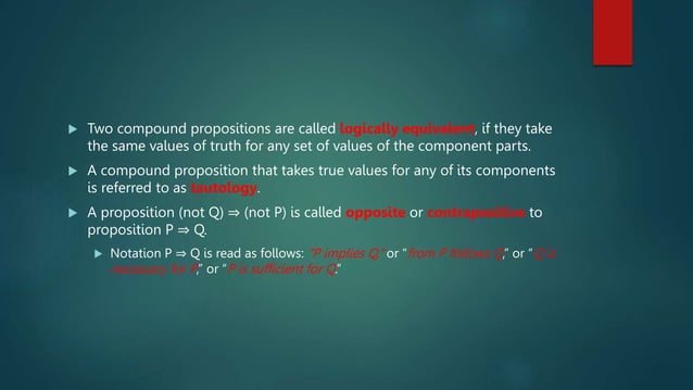 Mathematical Logic.pptx | Chemistry | Science