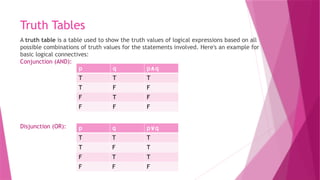 Mathematical Logic - Discrete mathematics.pptx