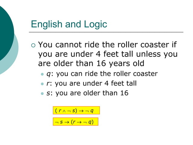 Mathematical Logic - Part 1 | PPT | Physics | Science