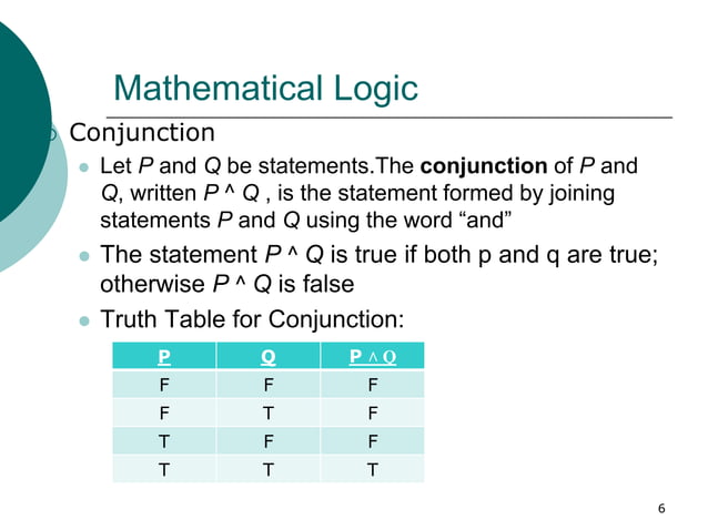 Mathematical Logic - Part 1 | PPT | Physics | Science