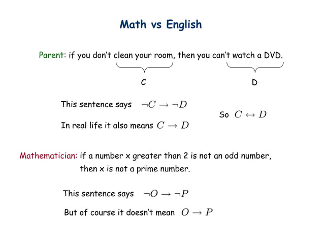Mathematical Logic Part 2 | PPT | Physics | Science