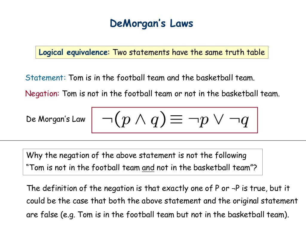 Mathematical Logic Part 2 Mathematical Logic Part 2