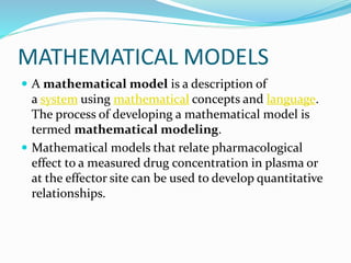 Mathematical model | PPTX