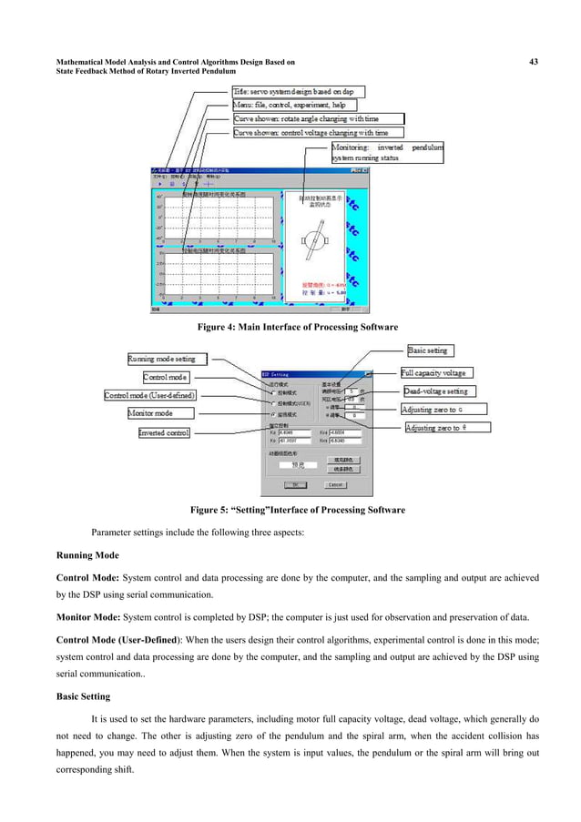 Mathematical model analysis and control algorithms design based on state feedback method of ...