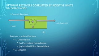 Mathematical model for communication channels | PPTX