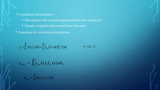 Mathematical model for communication channels | PPTX