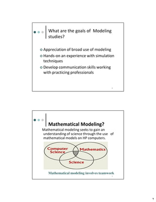 Mathematical Modeling | PDF | Physics | Science