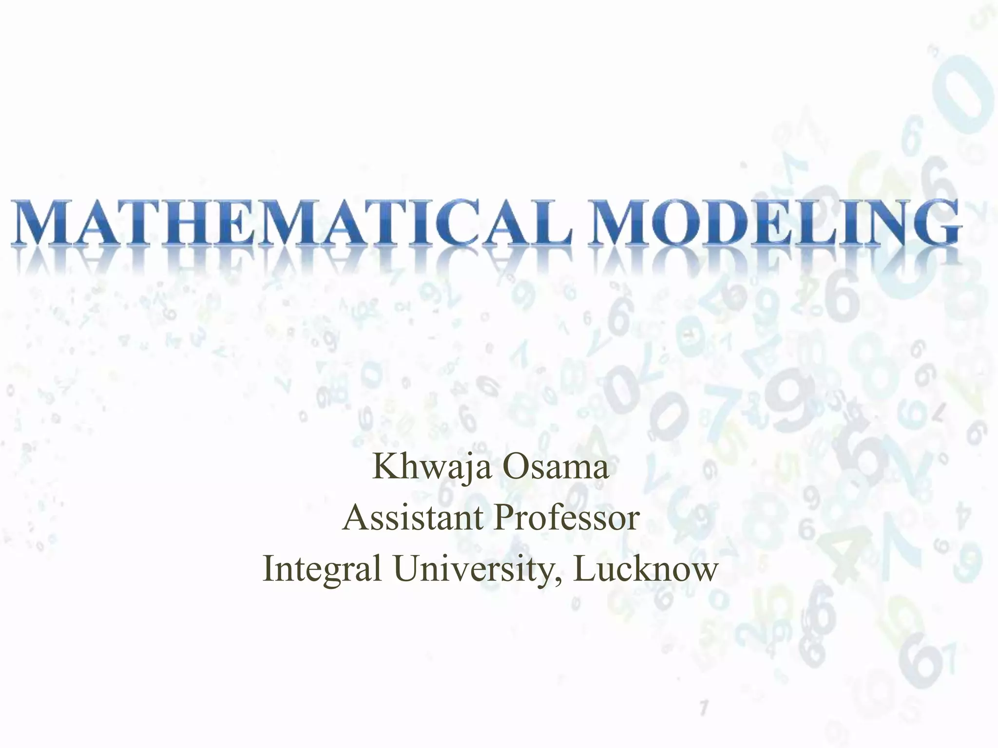 Mathematical Modeling.pptx
