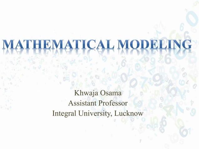 Mathematical Modeling.pptx