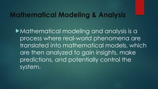 Mathematical Modeling in the modern era.pptx