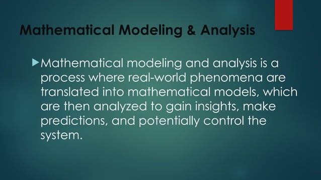 Mathematical Modeling in the modern era.pptx