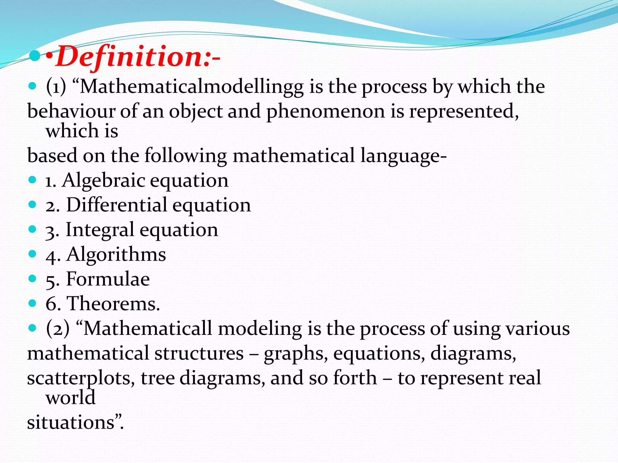 mathematical modeling nikki.pptx