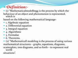 mathematical modeling nikki.pptx