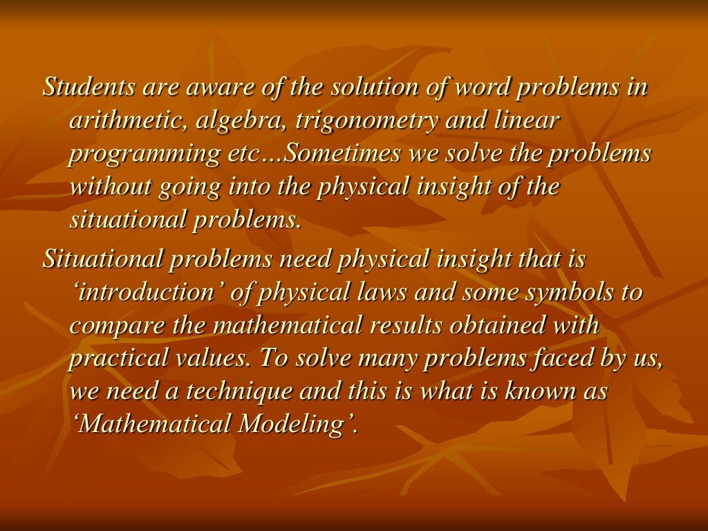 mathematical-modelling