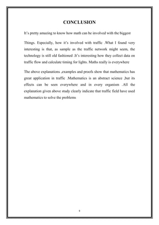 Mathematical modellingintrafficflows (1) | PDF