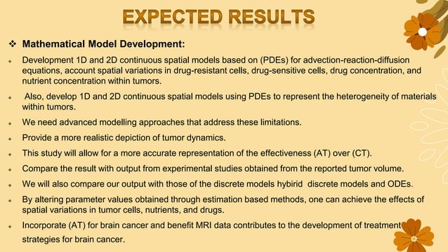 Mathematical Modelling of Adaptive Therapy for braincancer.pptx