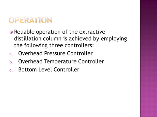Mathematical Modelling Of Extractive Distillation Pptx