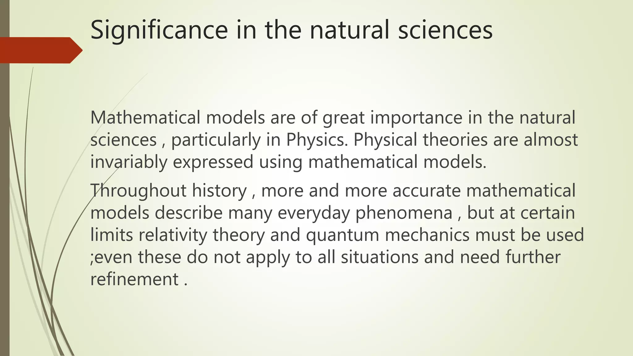 Mathematical Modelling Ppt Pptx